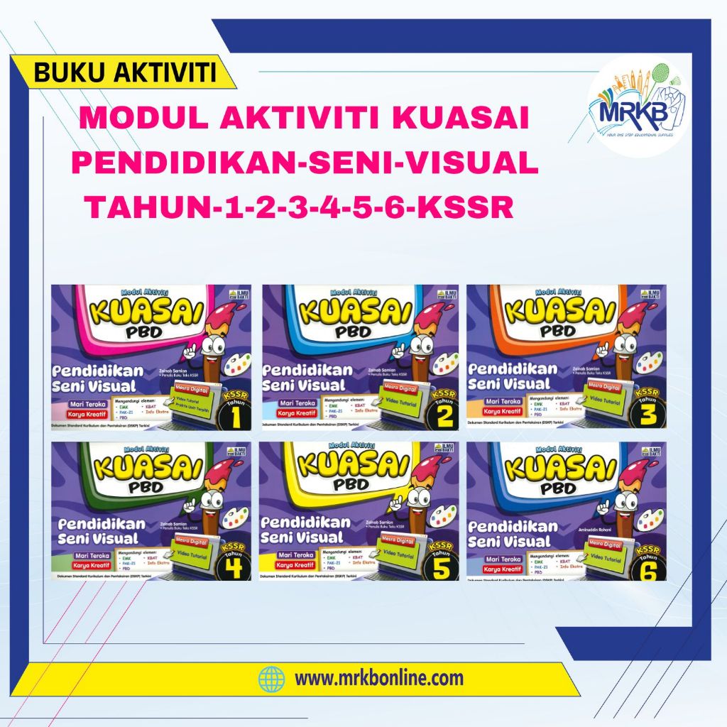MODUL-AKTIVITI-KUASAI-PBD-PENDIDIKAN-SENI-VISUAL-TAHUN-1-2-3-4-5-6-KSSR | Shopee Malaysia