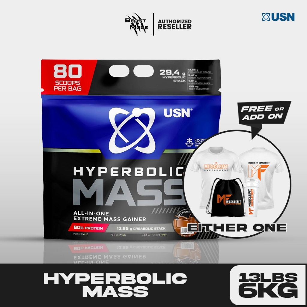 USN Hyperbolic Mass Gainer All In One 6 kg | Shopee Malaysia