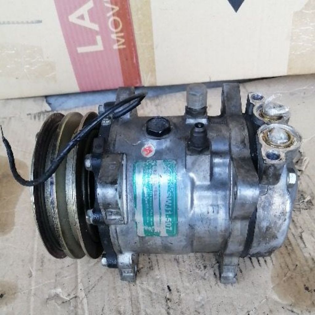 Proton saga iswara / Wira aircon compressor 507 original used | Shopee ...