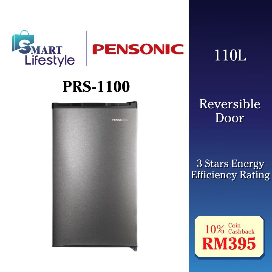 Pensonic ONE DOOR REFRIGERATOR (110L) PRS-1100 / Morgan (101L) M7110 SD ...