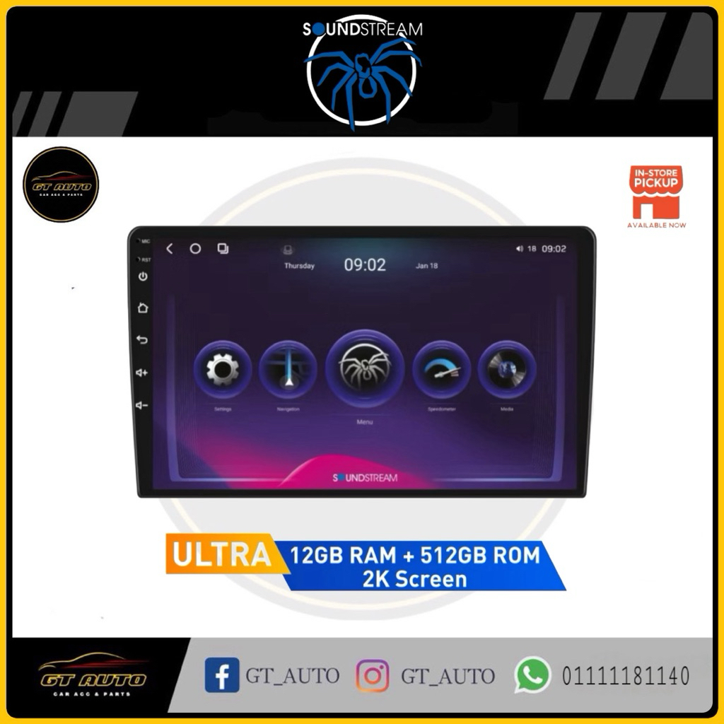 SOUNDSTREAM 12 RAM 512 GB ANZUO ULTRA MAX 2K QLED 360 CAM SUPPORTED ...