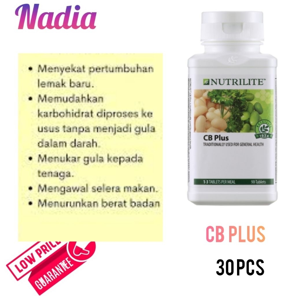 Nutrilite ** CB Plus** (30biji) | Shopee Malaysia