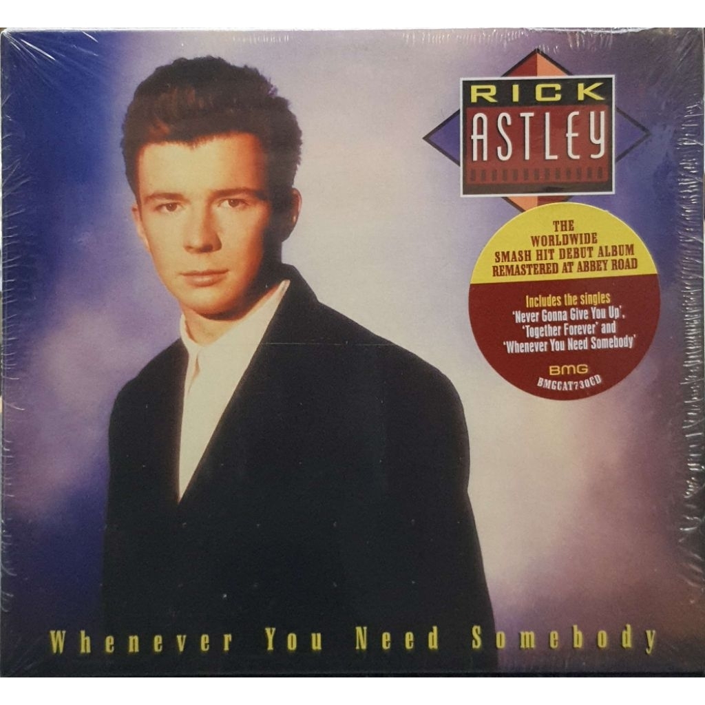 Rick Astley - Whenever You Need Somebody (CD) | Shopee Malaysia