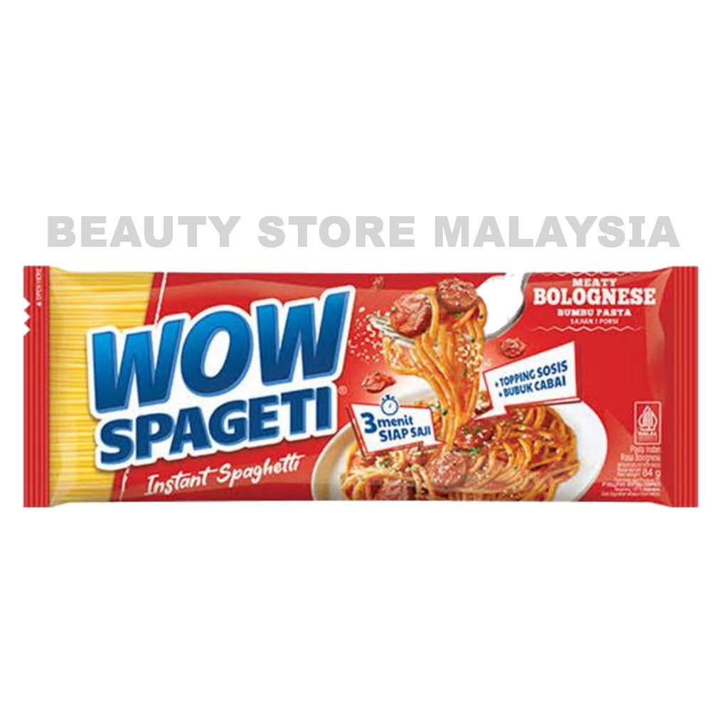 WOW SPAGHETTI HALAL INSTANT | Shopee Malaysia