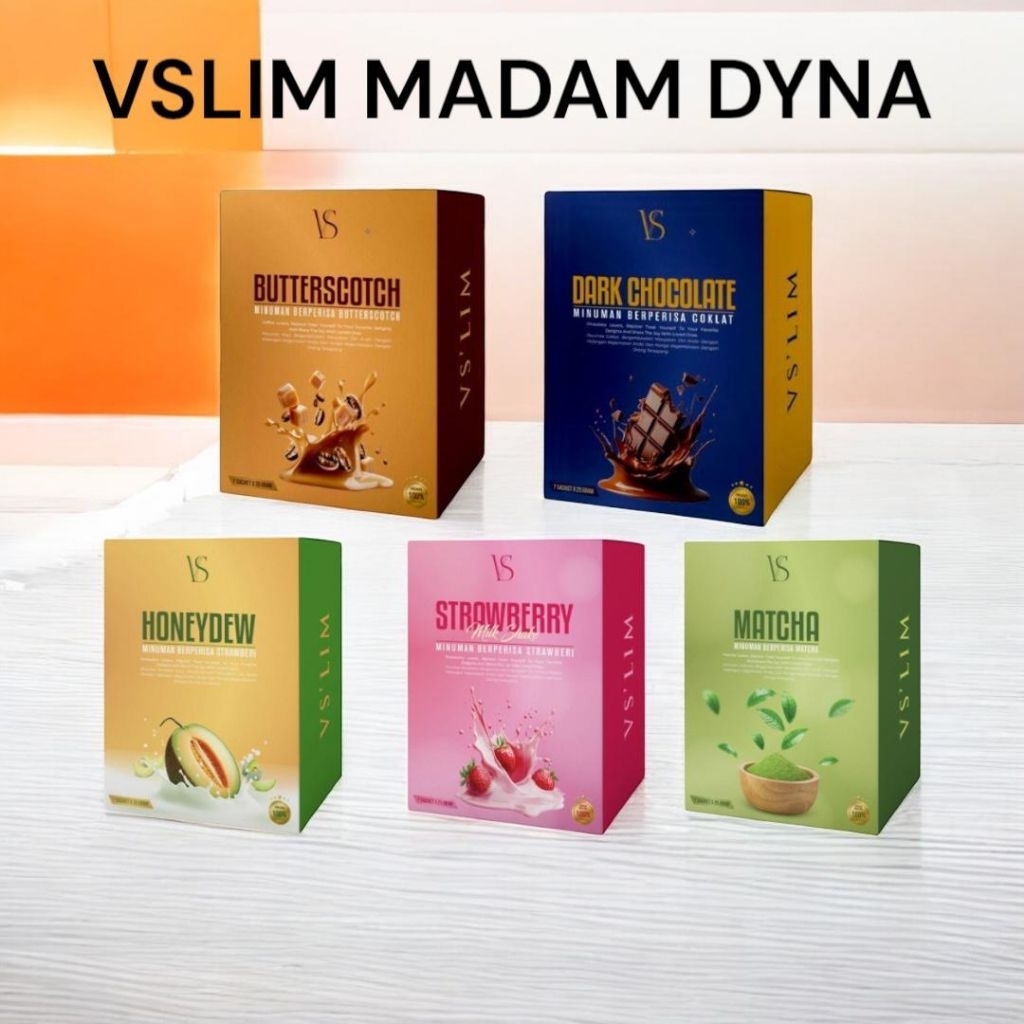 ORIGINAL 💯 VSLIM MINUMAN KURUS VIRAL BY DYNA YUSOFF | Shopee Malaysia