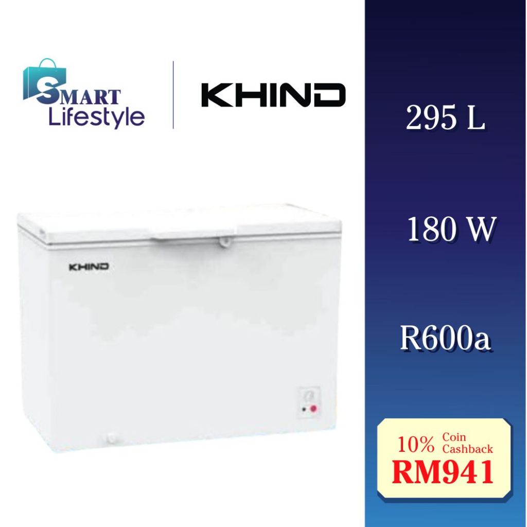 KHIND 295L CHEST FREEZER FZ295 | Shopee Malaysia