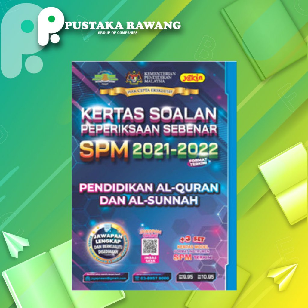 Kertas Soalan Peperiksaan Sebenar SPM 2021-2022 Pendidikan Al-Quran dan Al-Sunnah | Shopee Malaysia