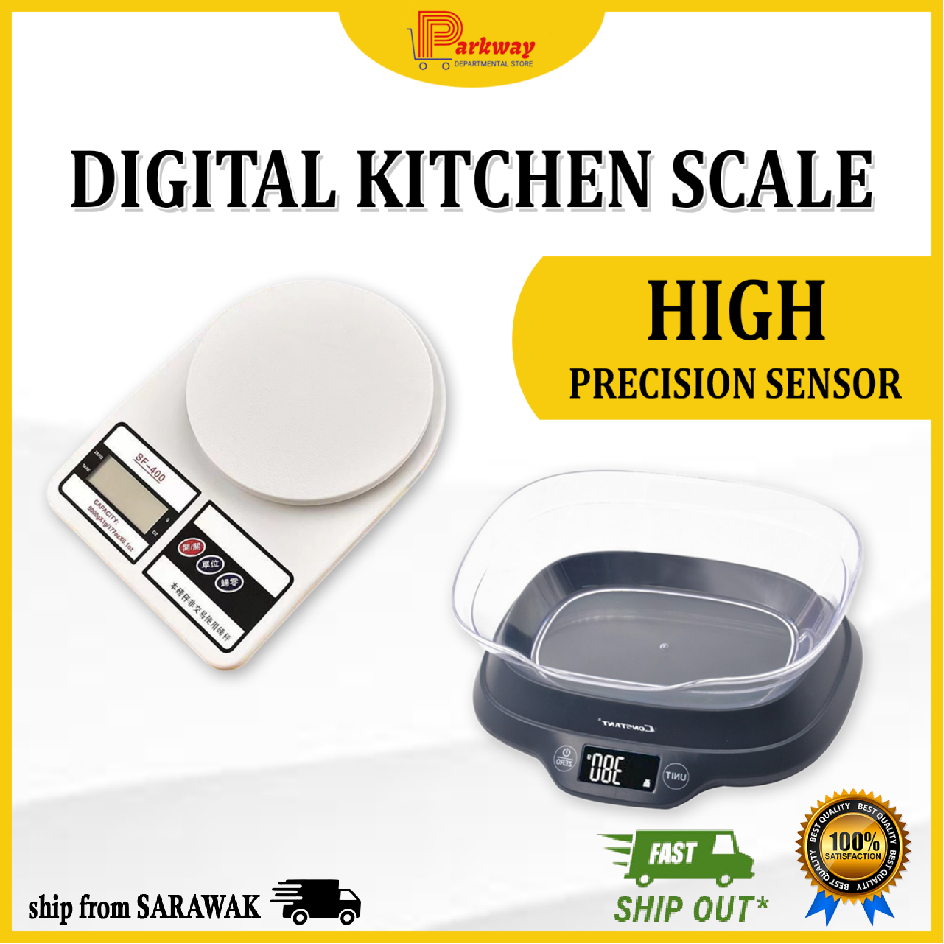 [EAST MSIA]Digital Kitchen Scale with High Precision Sensor/ Food Scale ...