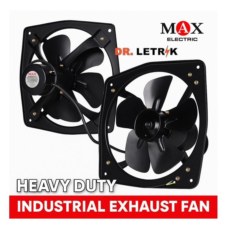 MAXVI Electrical Industrial Heavy Duty Exhaust Fan Ekzon Kipas Kilang ...