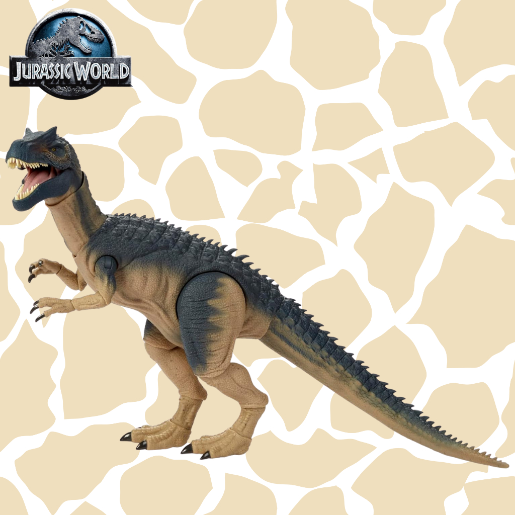 Mattel Jurassic World Hammond Collection Allosaurus Figure Dinosaur Toy ...