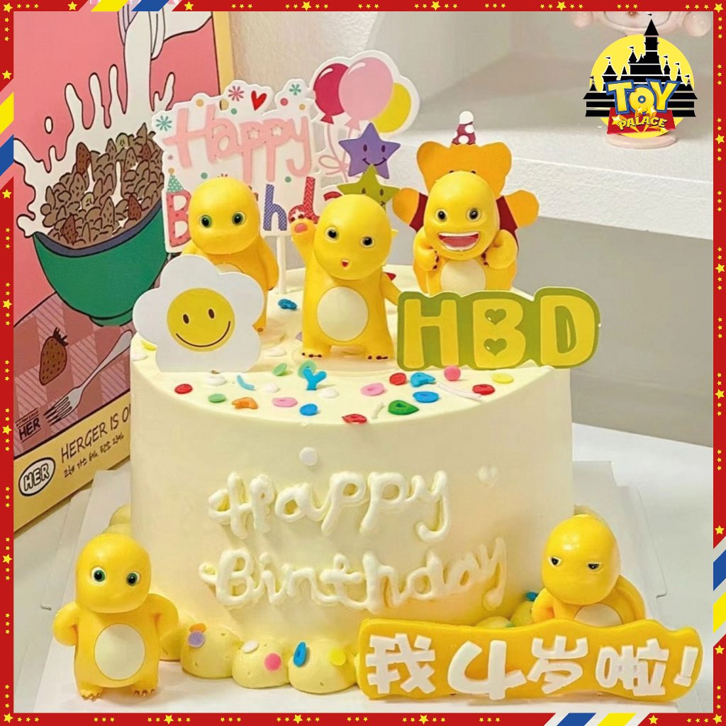 Cake Topper Birthday Cake Decoration Set | Shopee Malaysia