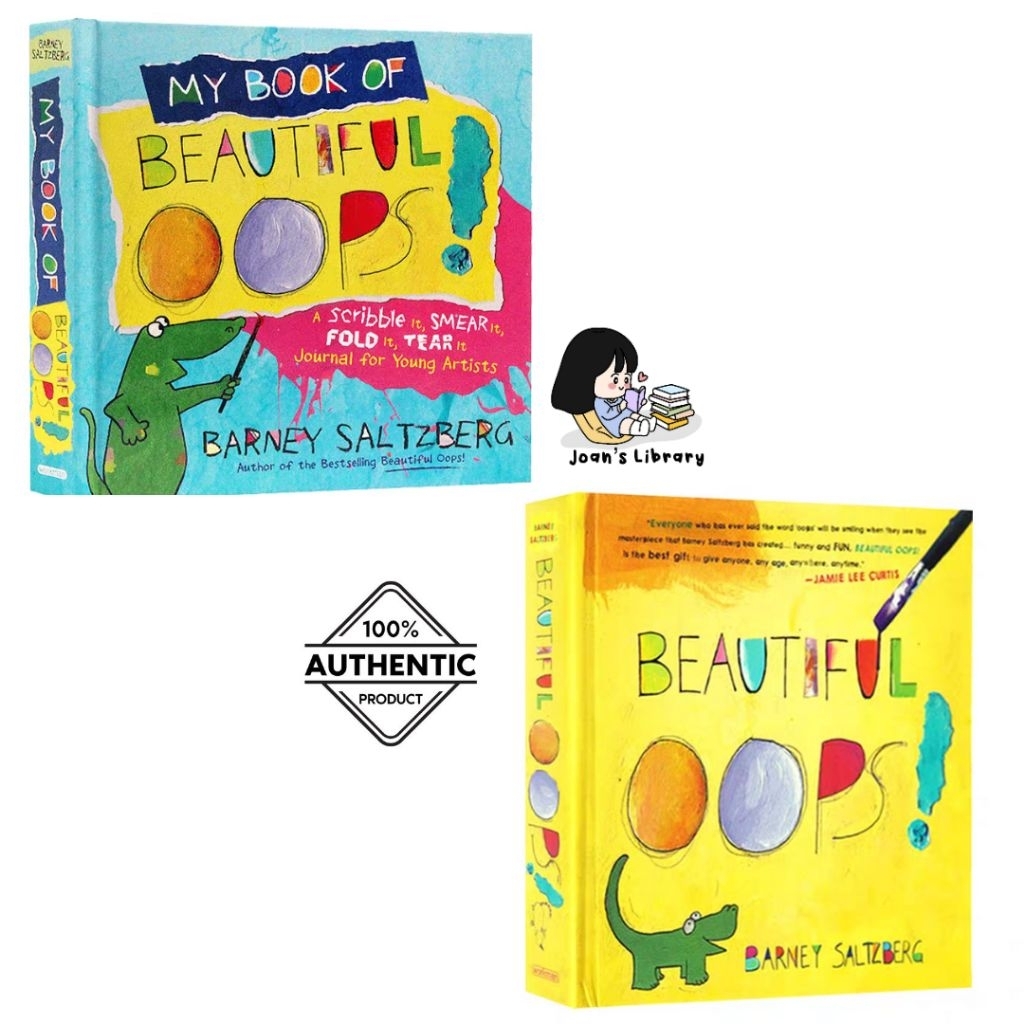 Beautiful oops Original board book by Barney Saltzberg | Shopee Malaysia