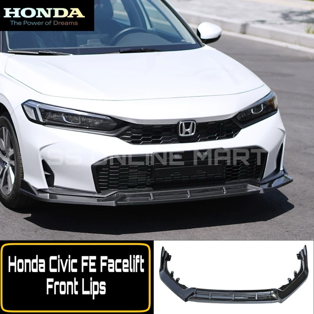 Honda Civic FE 2025 Facelift Front Thai Lips Front Diffuser Civic FE ...