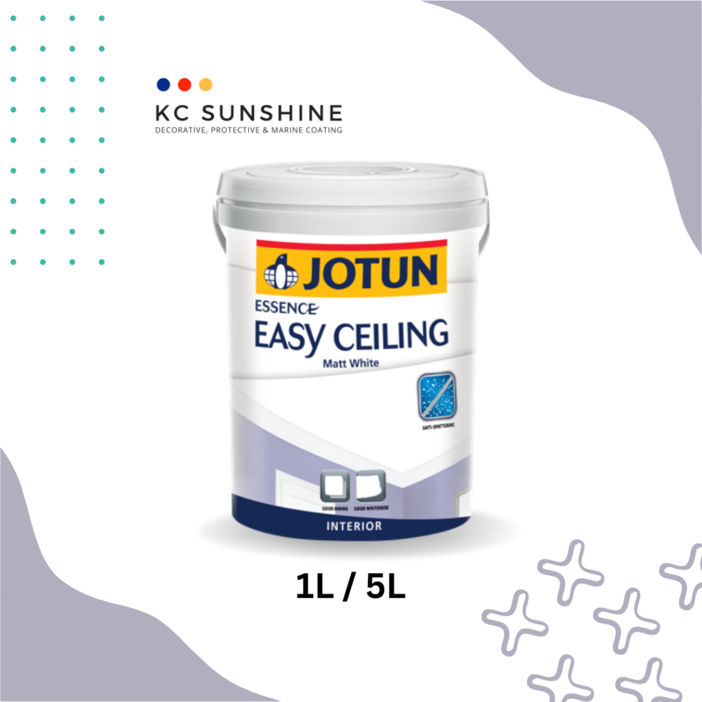 Jotun Essence Easy Ceiling White | Jotun Ceiling Paint | Shopee Malaysia