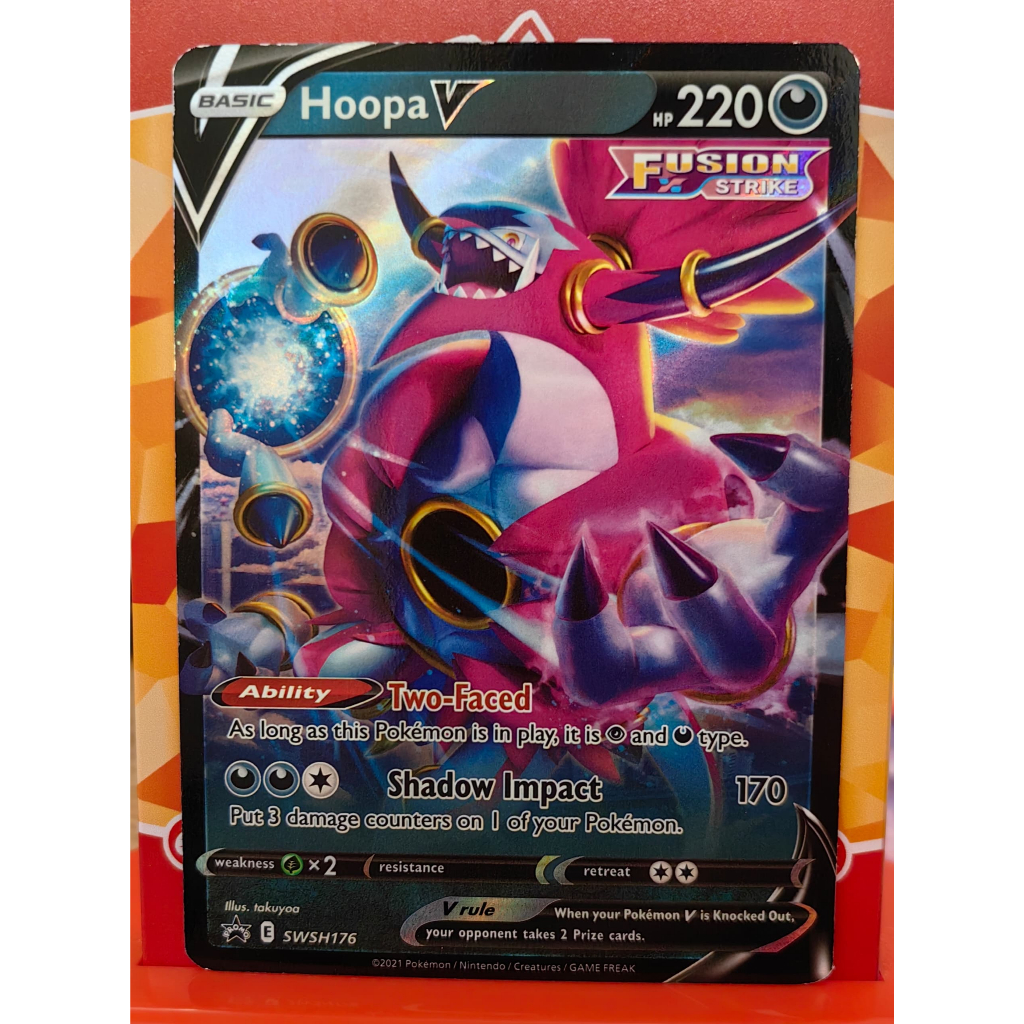 Hoopa V - SWSH176 - SWSH: Sword & Shield Promo Cards (SWSD) | Shopee ...
