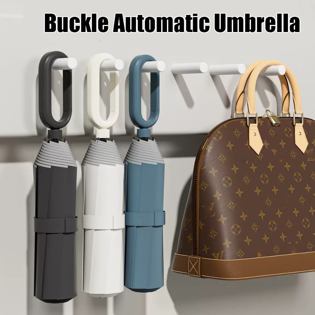 【New design】Dual-use Portable Reverse Automatic Umbrella Ring Buckle ...