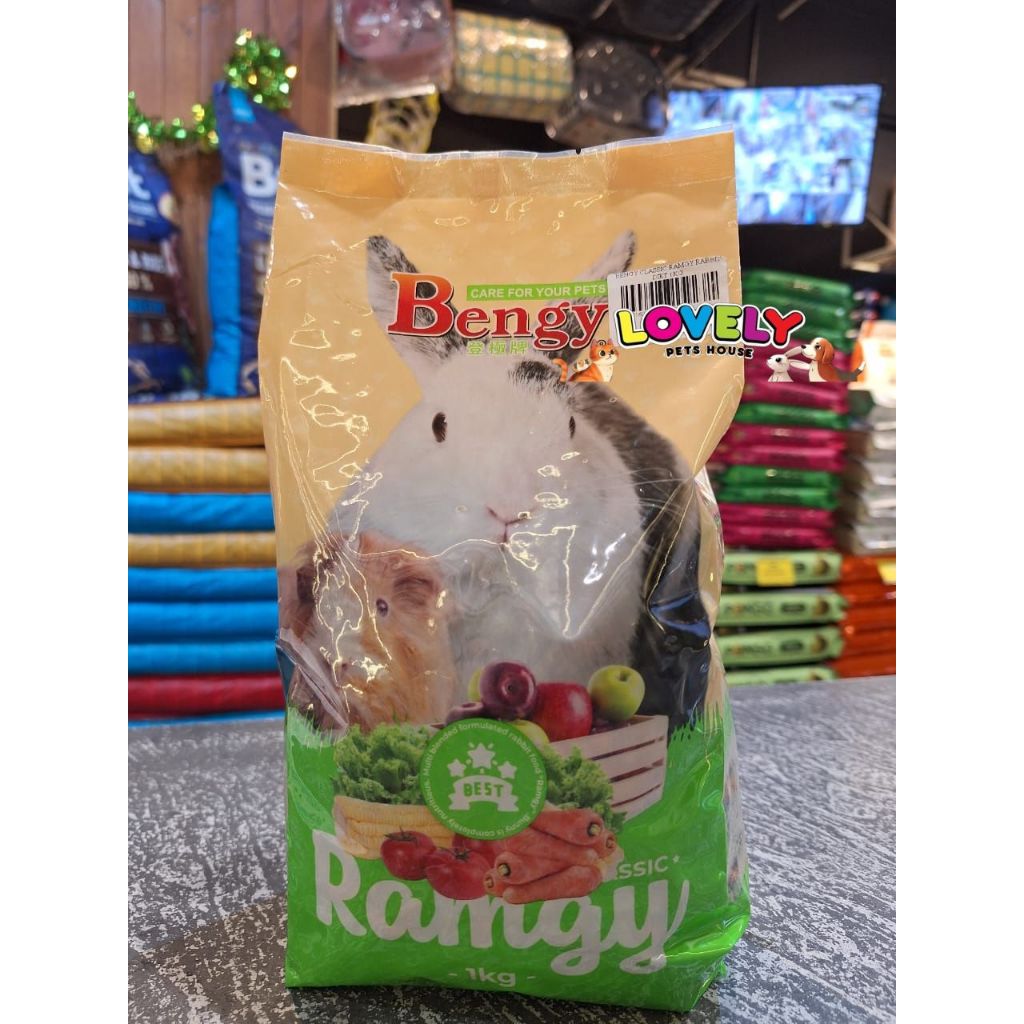 BENGY Classic Ramgy Rabbit Diet / Rabbit Food - 1kg | Shopee Malaysia