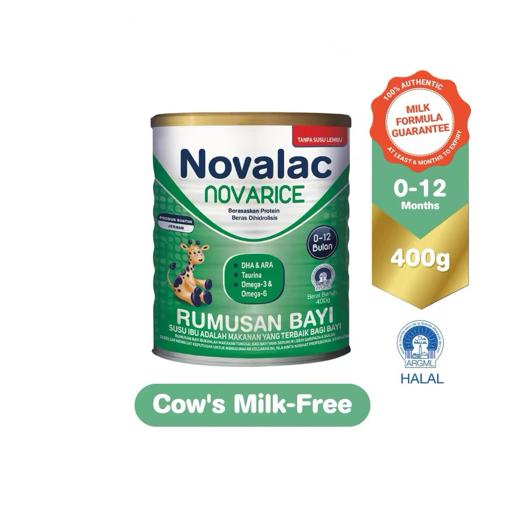 novarice for 0-12 months baby 400g exp 14/10/2026 | Shopee Malaysia