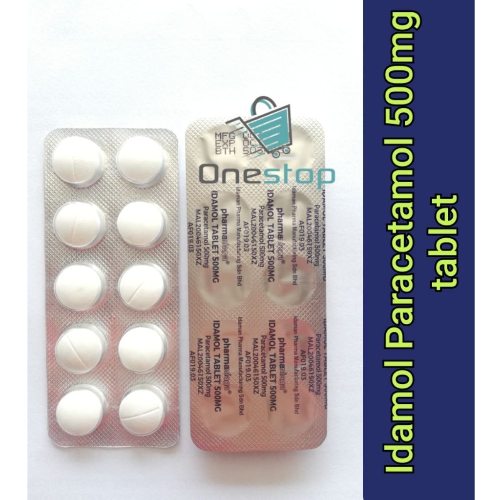 Idamol Paracetamol Tablet (10's/1 Strip) | Shopee Malaysia