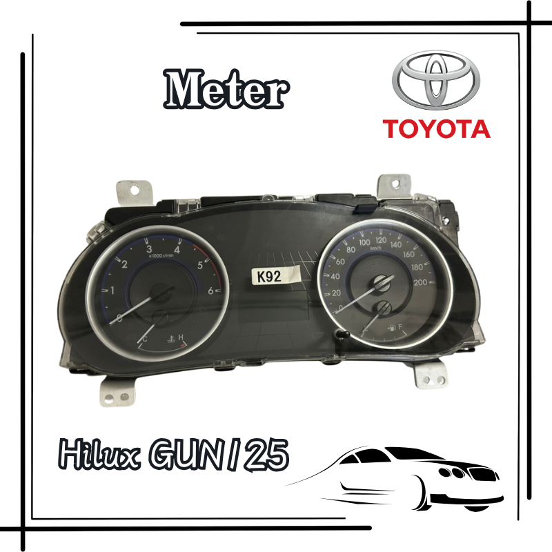 Toyota Hilux GUN125 New Original MANUAL Spec Speedometer | Shopee Malaysia