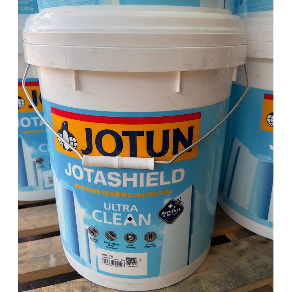 EXTERIOR PAINT - JOTUN JOTASHIELD ULTRA CLEAN WHITE 20LT (CAT LUAR ...