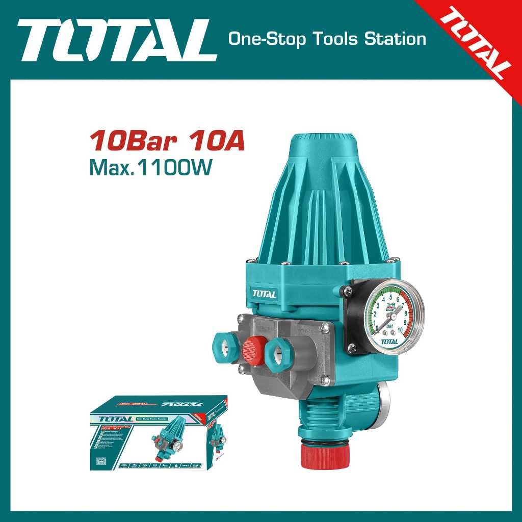 TOTAL Automatic pump control TWPS102 | Shopee Malaysia