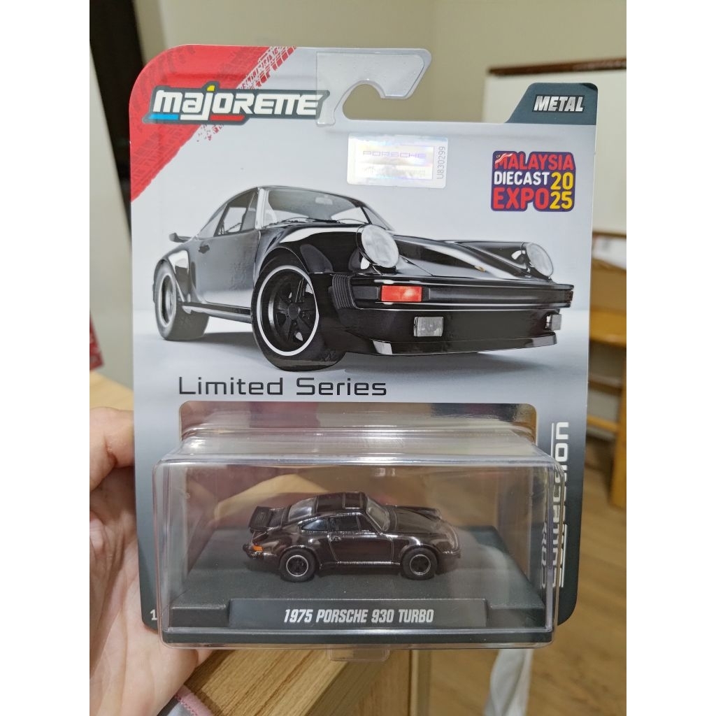 Majorette 1975 Porsche 930 Turbo Chrome Black (MDX 2025 Exclusive ...