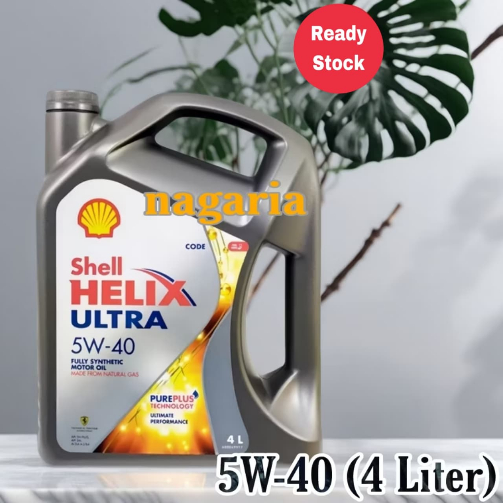 Shell Helix Ultra 5W40 (4 Liter) Fully Synthetic Engine Oil HongKong ...