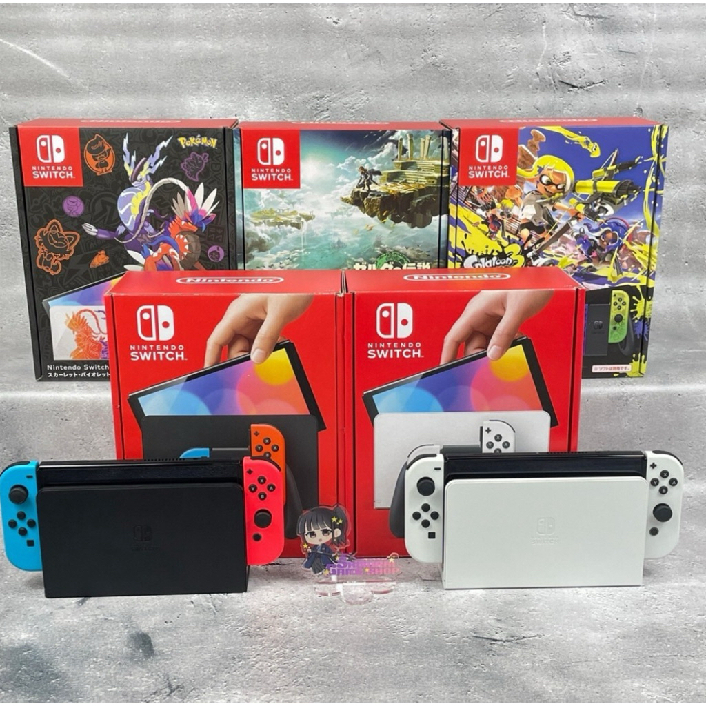 [ Switch ] ️‍🔥Nintendo Switch OLED V2 V1 LITE Switch Tiptop Condition ...