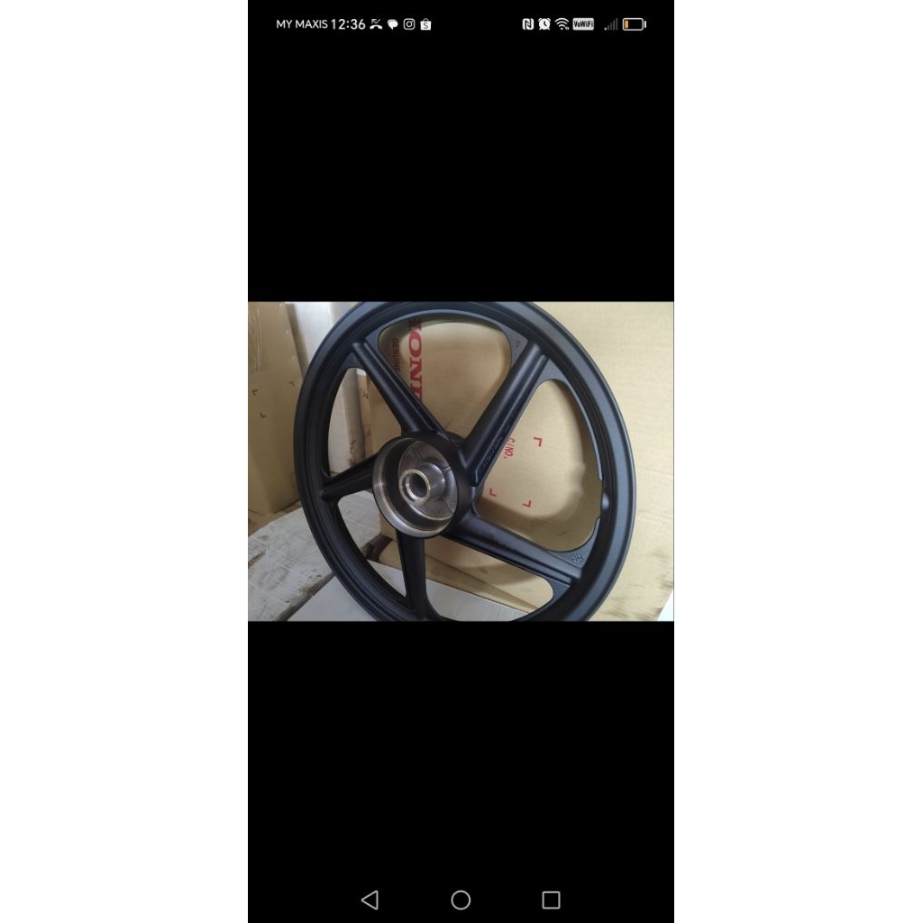 sport rim ex5 dream original honda Sesuai utk ex5 kambing alpha w110 ...
