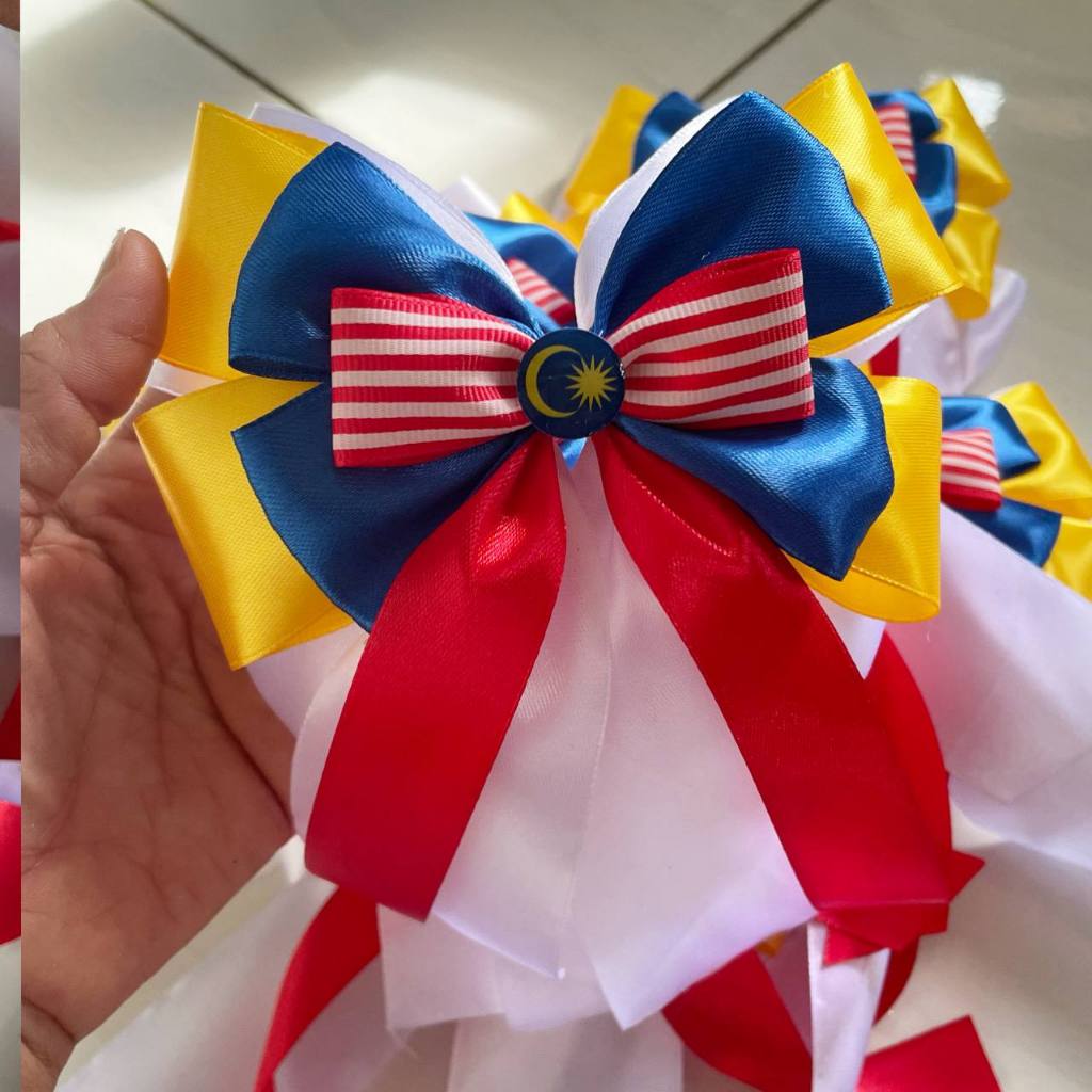 Pin Reben Merdeka Hiasan Merdeka 4 warna Bendera | Shopee Malaysia