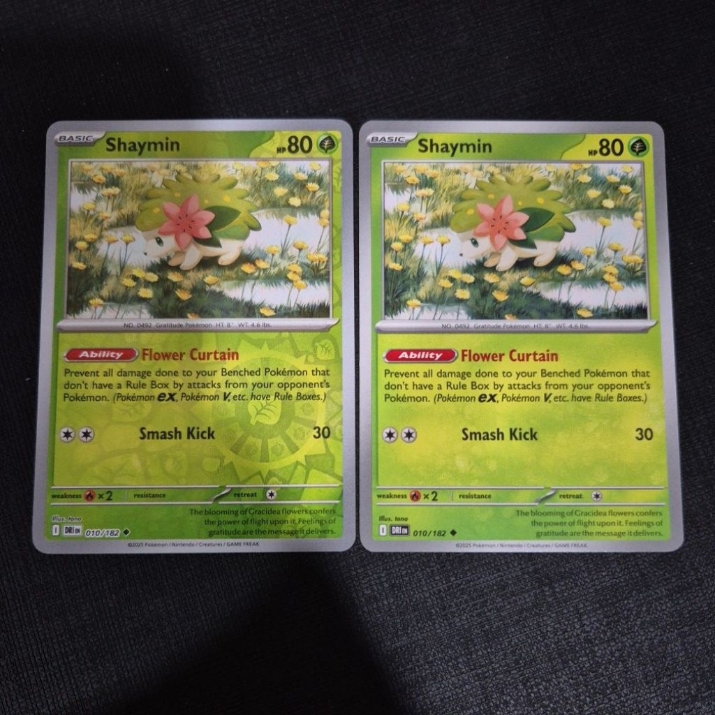 Pokemon Card TCG : SV10 Destined Rivals: Shaymin 010/182 normal ...