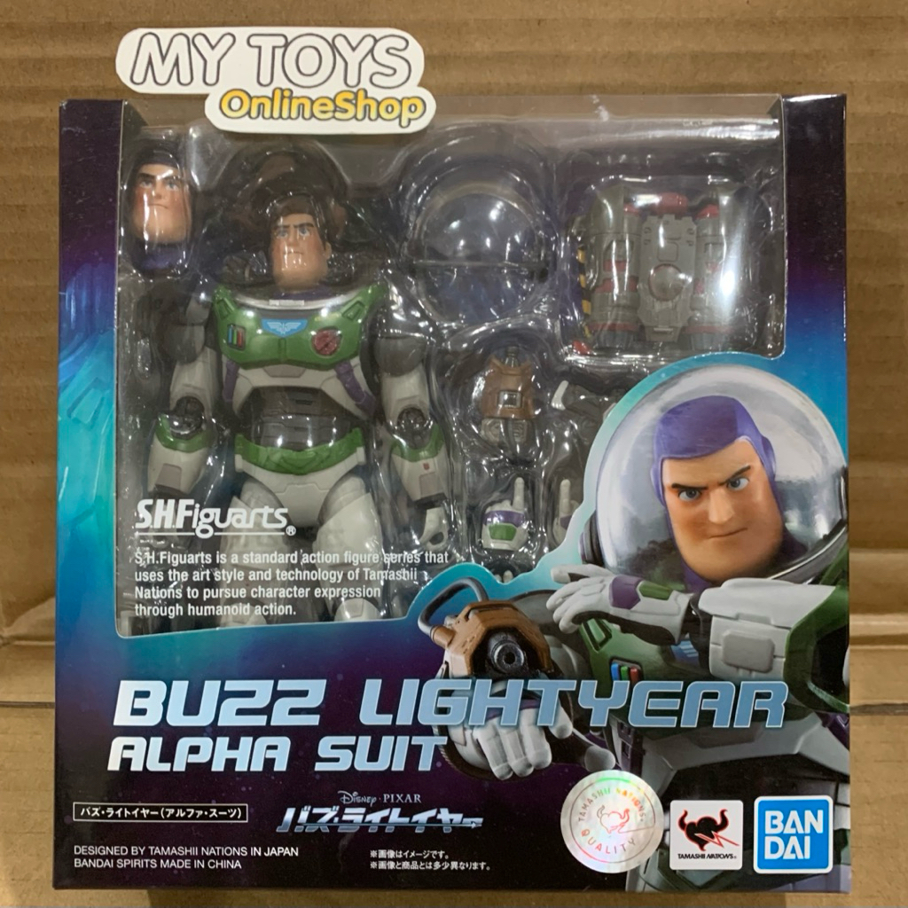 Tamashii S.H.Figuarts Buzz Lightyear Alpha Suit | Shopee Malaysia