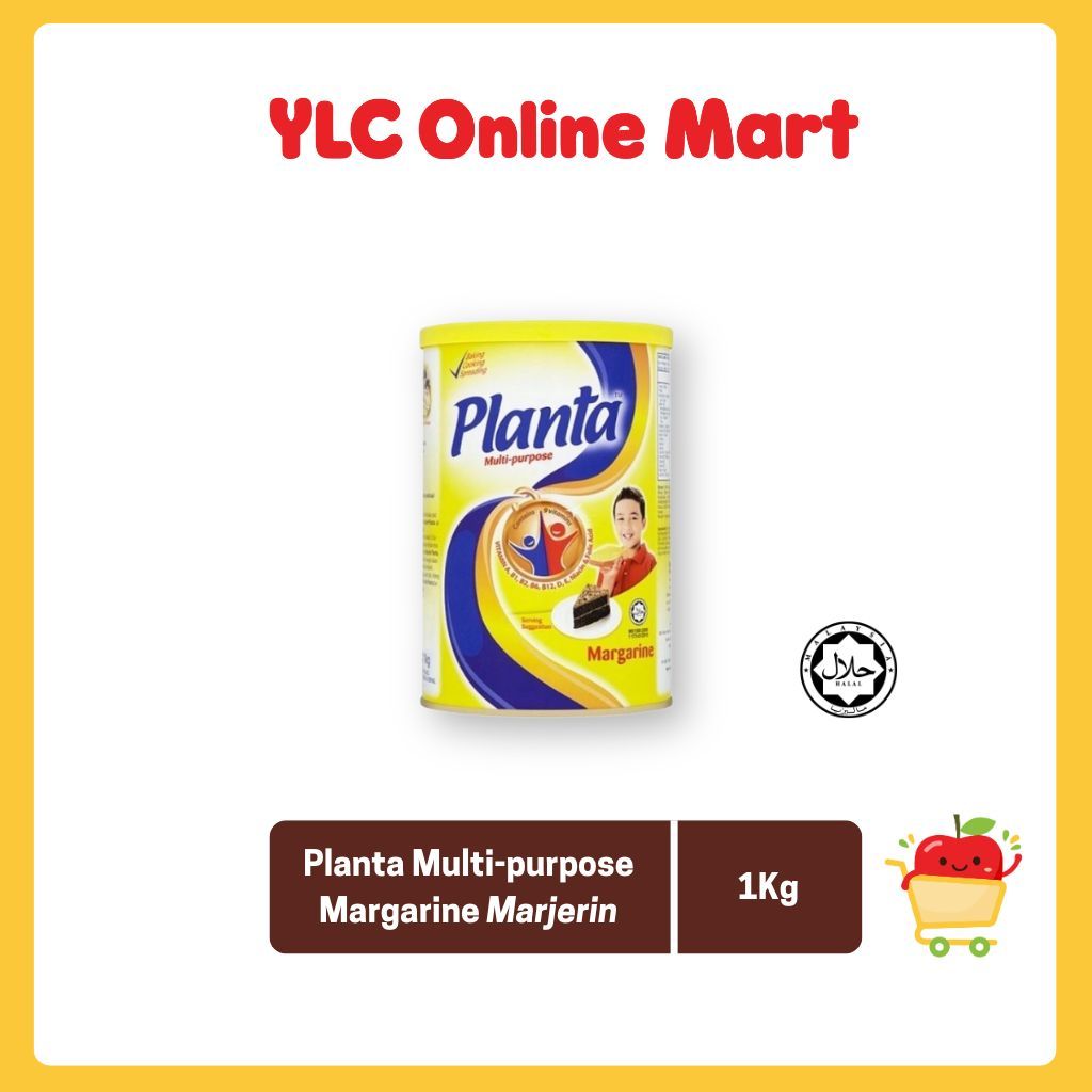 Planta Margarine | Marjerin 1Kg [Expiry 18 Aug 2025] | Shopee Malaysia