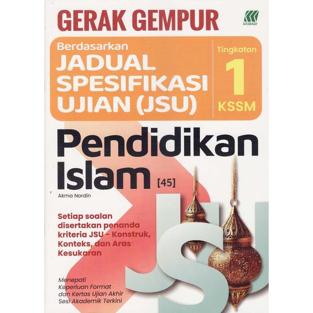 BUKU LATIHAN ( 2025 ) : GERAK GEMPUR BERDASARKAN ( JSU ) PENDIDIKAN ...