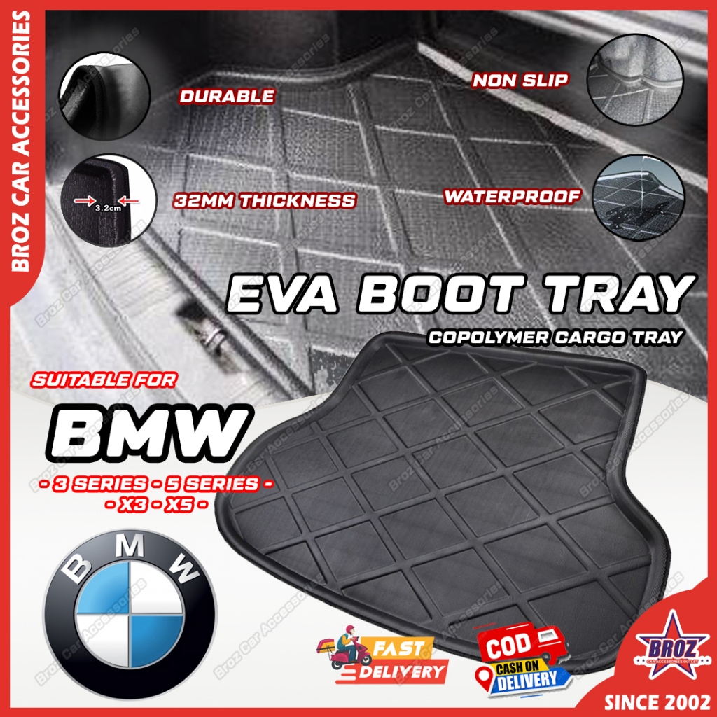 🔥 For BMW EVA Boot Tray Dulang But Kereta Copolymer Car Luggage Cargo ...