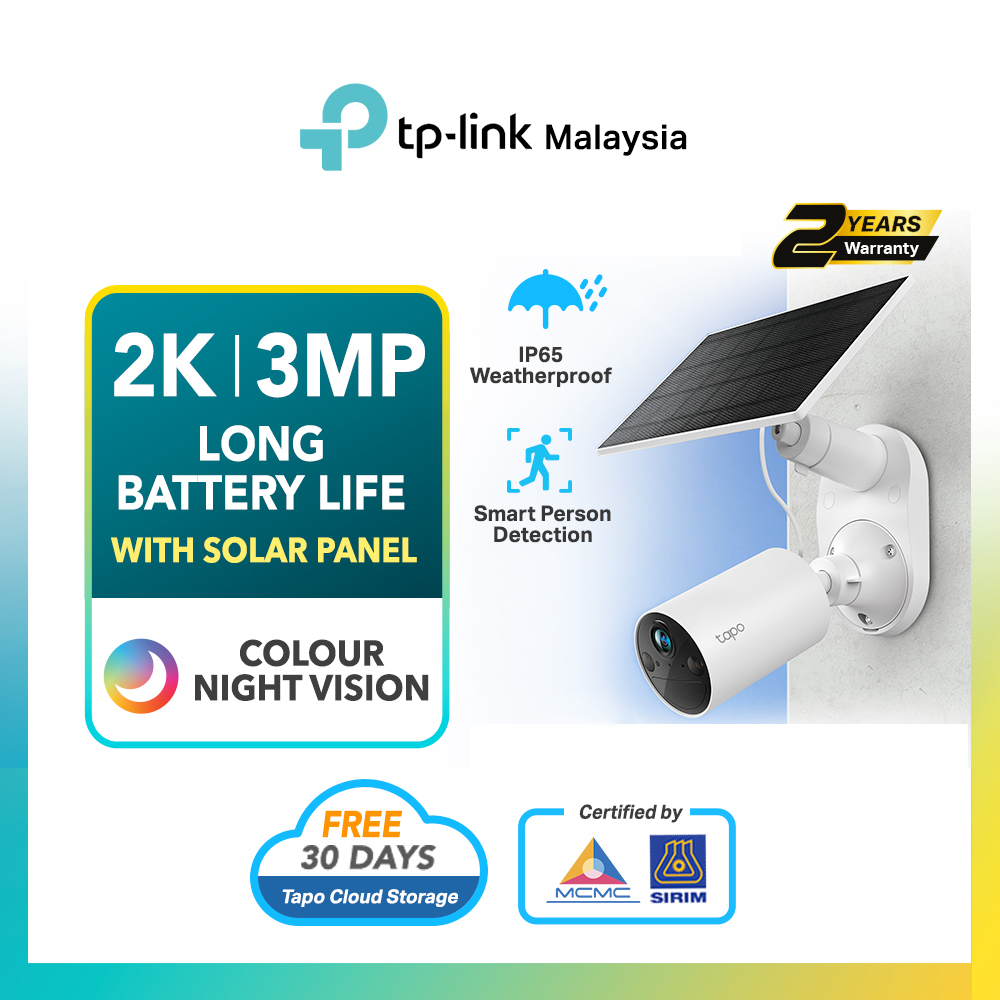 TP-Link Tapo C410 KIT | Superior 2K 3MP Visuals | Wire-Free Battery ...