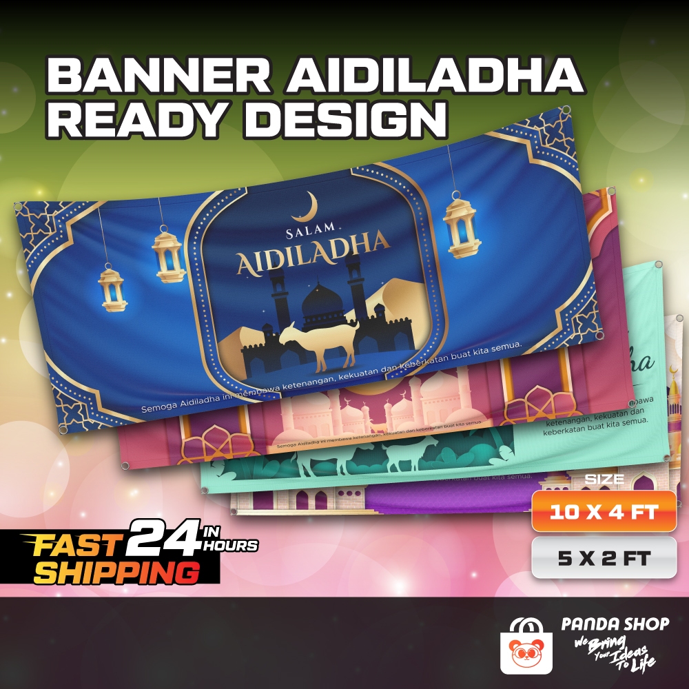 READY STOCK BANNER AIDILADHA FAST DELIVERY | MAJLIS QURBAN/OPEN HOUSE ...