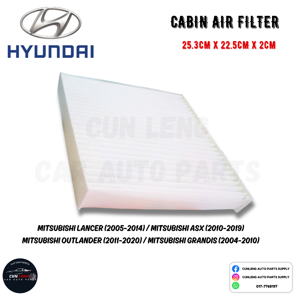Mitsubishi Lancer 2005-2014 / ASX 2010-2019 / Outlander 2011-2020 ...