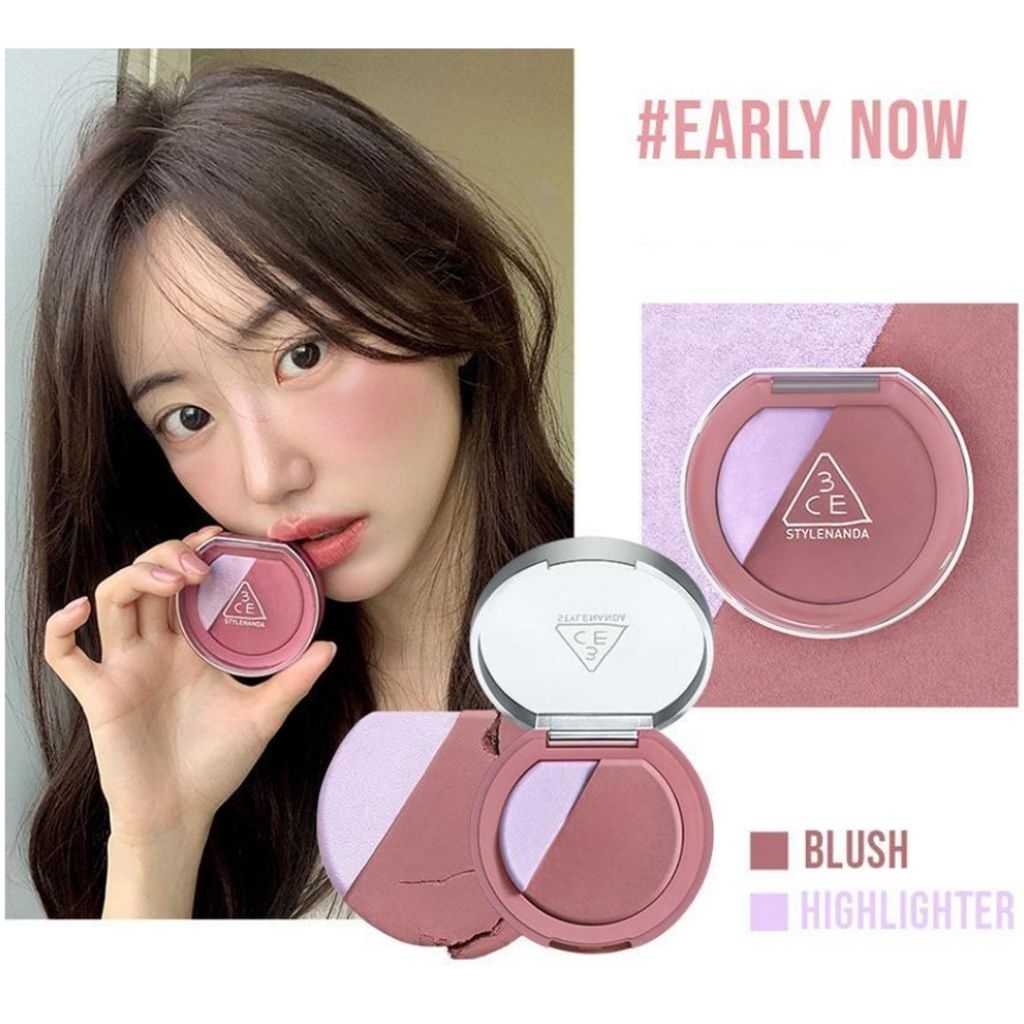 3CE Blushlighter - Early Now | Shopee Malaysia