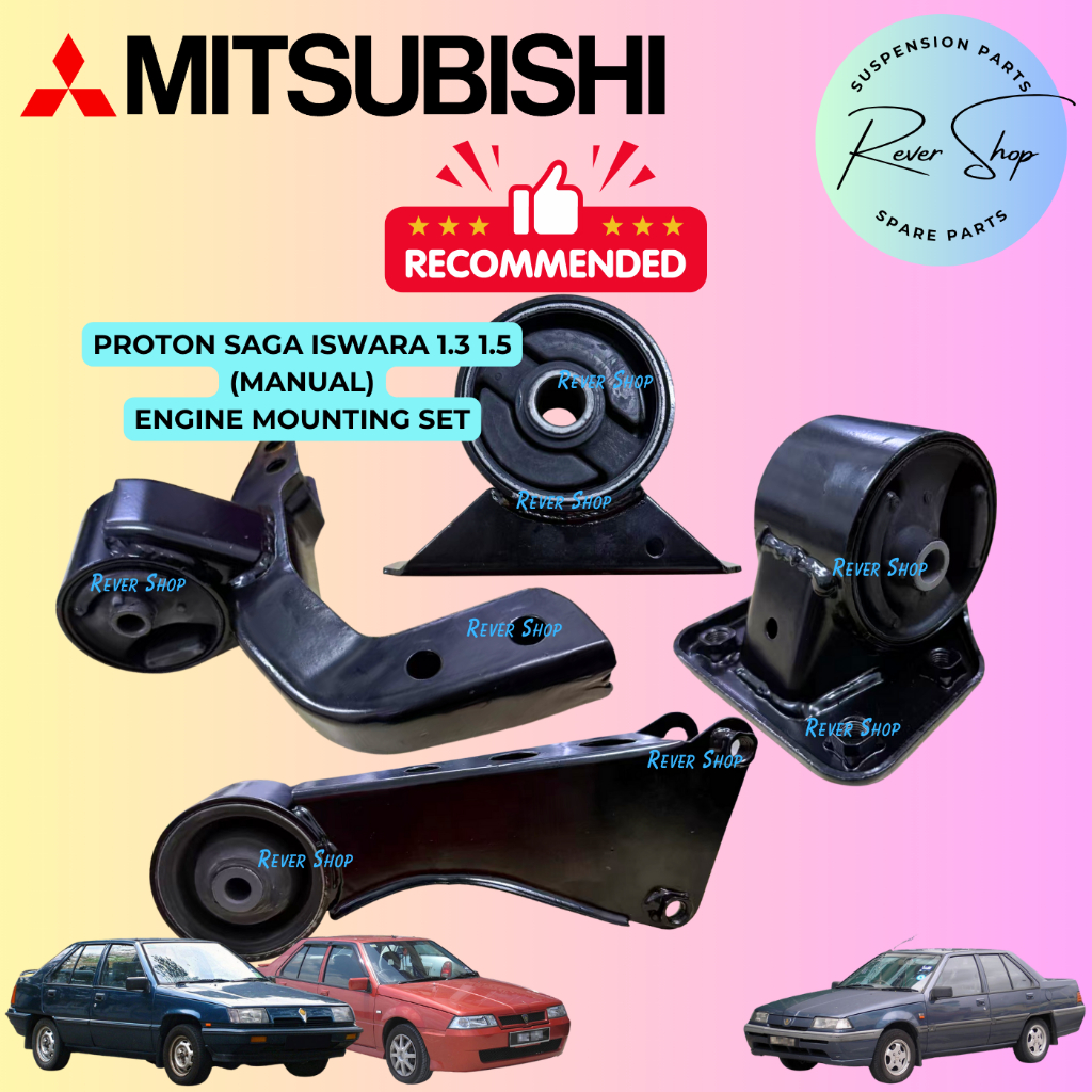 Proton Saga Iswara 1.3 1.5 (Auto / Manual) Engine Mounting Set Front ...