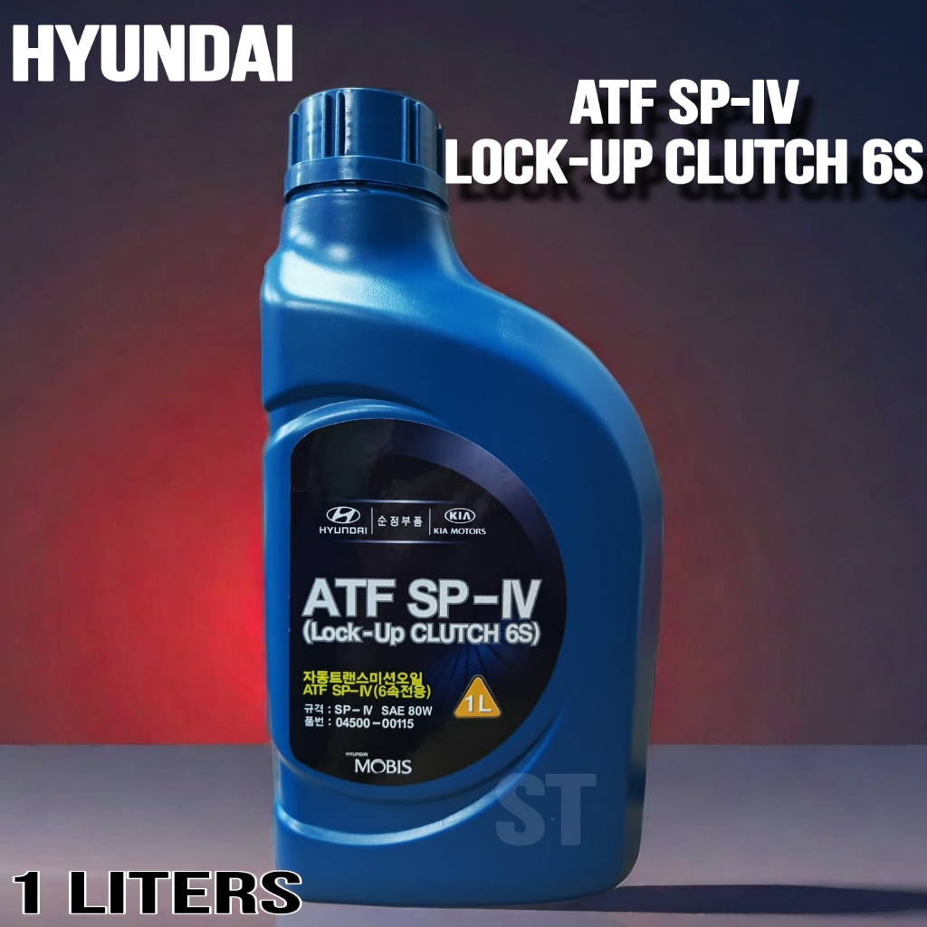 Hyundai ATF SP4 SP-IV (1 Liter) Gear Oil Lock-Up Clutch 6S - Kia Honda Toyota Nissan Proton ...