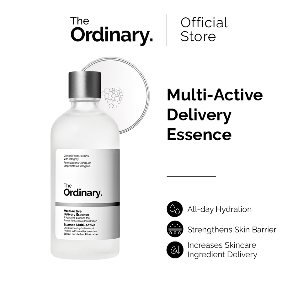 The Ordinary Multi-Active Delivery Essence 100mL | Hydrating, Softens ...