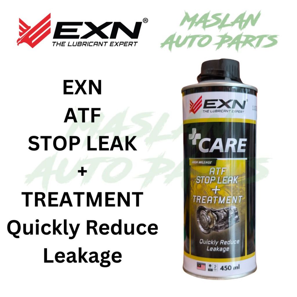 EXN 100% Authentic ATF STOP LEAK + TREATMENT Yellow Quickly Reduce ...