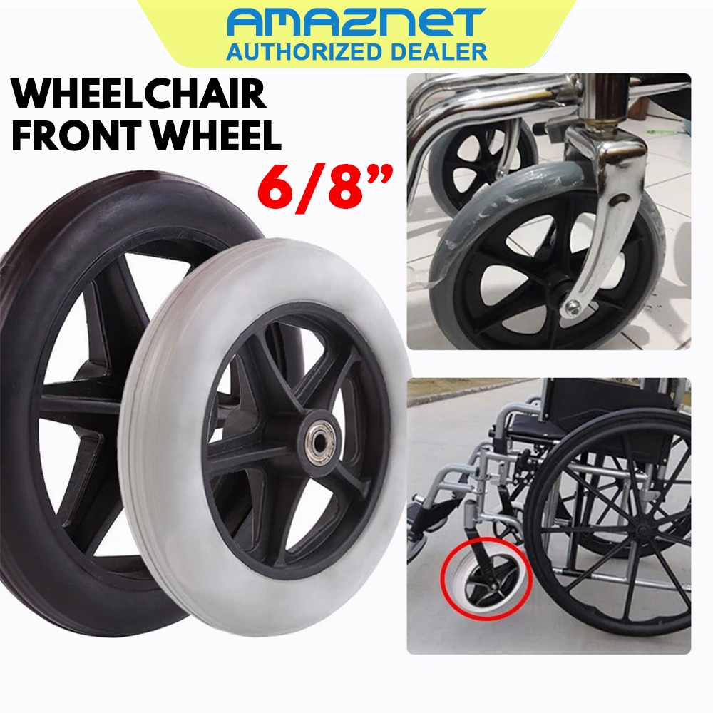 New 6/8 Inch Wheelchair Accessories Front Wheel Replacement Castor ...
