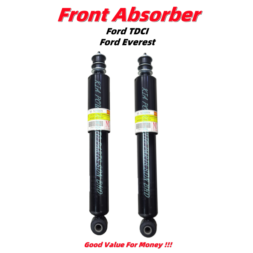 【FRONT ABSORBER】FORD TDCI / FORD EVEREST FRONT ASORBER 1 PAIR (LH & RH ...