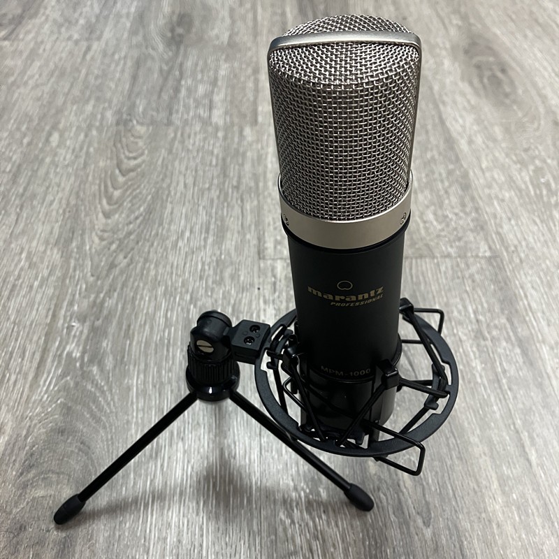 Marantz MPM-1000 Large Diaphragm Studio Recording Condenser Microphone ...