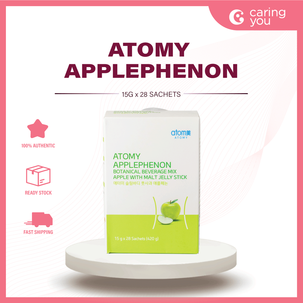 Atomy Slim Body Applephenon Jelly Stick 艾多美青苹果多酚纤体果冻 (15g X 28 Sticks ...