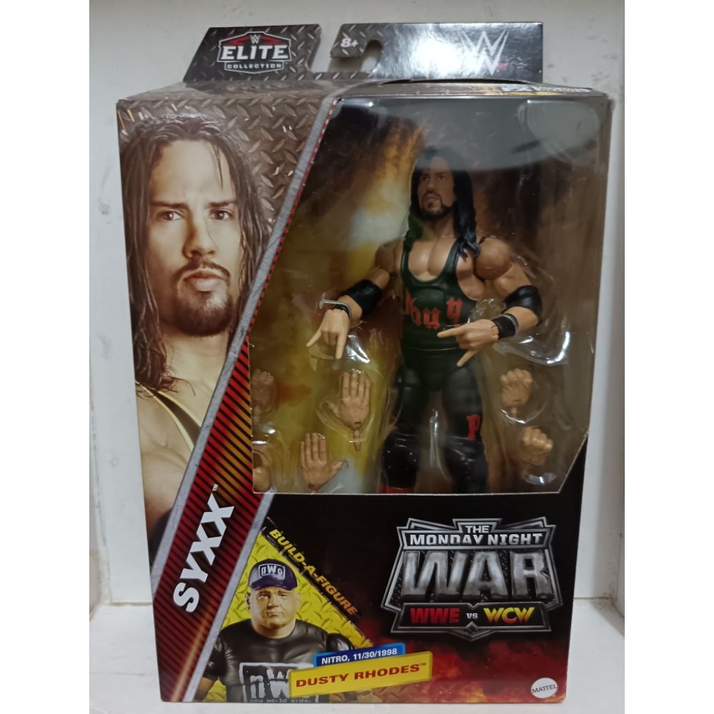 Mattel WWE Elite Monday Night War Syxx NWO Wrestling Action Figure ...