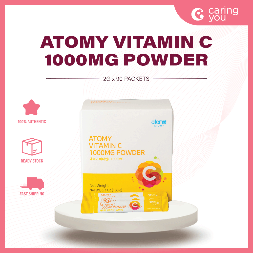 Atomy Vitamin C 1000mg Powder 艾多美维生素C (2g * 90packets) Brightening ...